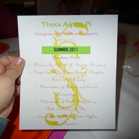 Theta Alpha Pi | PPT