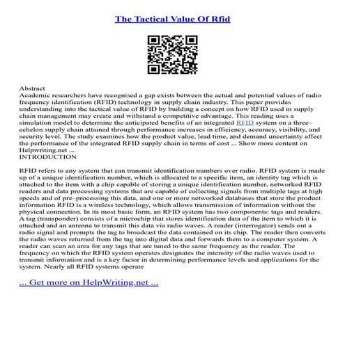 Essay On Tactical Analysis | PDF