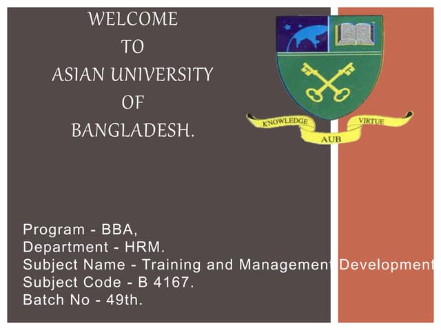 TRAINING OF TRAINERS(TOT) SKILLS - Copy | PPTX