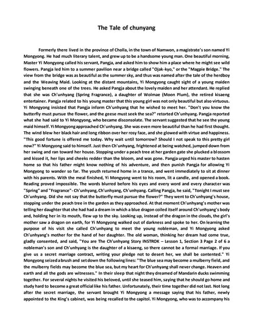 The Tale of Ch’yunhyang.pptx