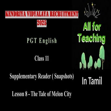 The Tale of Melon City lesson explanation.pptx