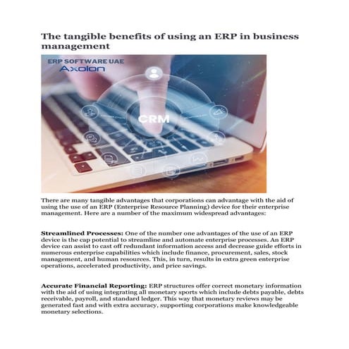 The tangible benefits of using an ERP in business management.pdf