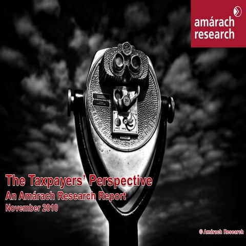 The Taxpayers' Perspective November 2010 | PDF