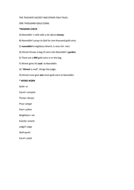 One thousand gold coins | PDF