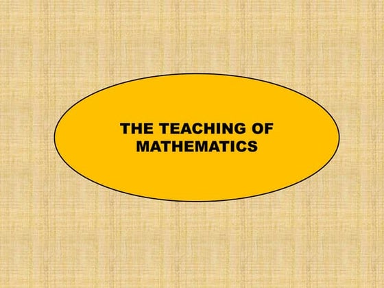 Content Areas in Primary Mathematics Curriculum | PPT