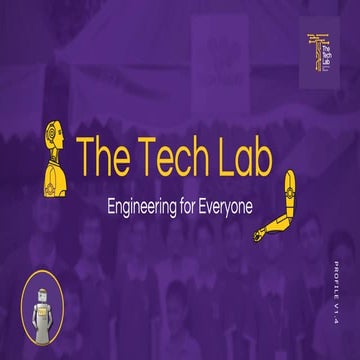 The Tech Lab - Company Profile V1.4 | PDF