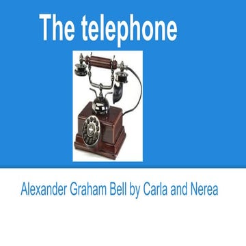 The telephone | PDF