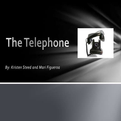 The telephone fys project | PPTX