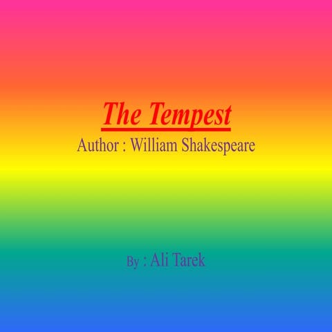 The Tempest | PPT