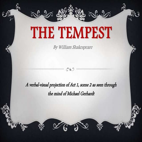 The tempest | PPTX