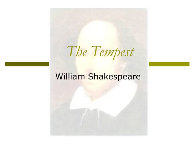 The Tempest | PPTX