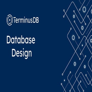 TerminusDB Database Design | PPT