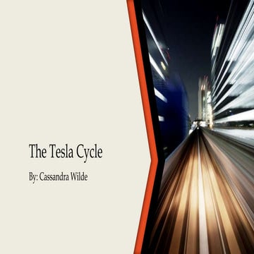 The tesla cycle | PPT