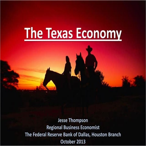 The Texas Economy | PDF