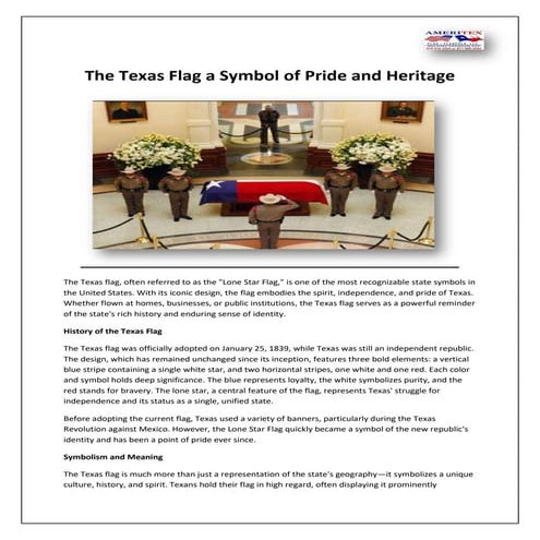 The Texas Flag a Symbol of Pride and Heritage.pdf