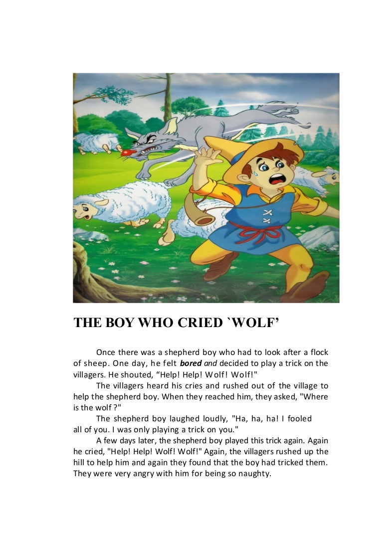 The Boy Who Cried Wolf