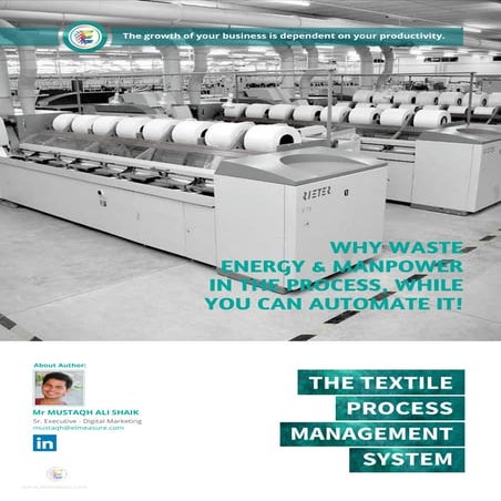 The Textile Process Management - White papers | PDF