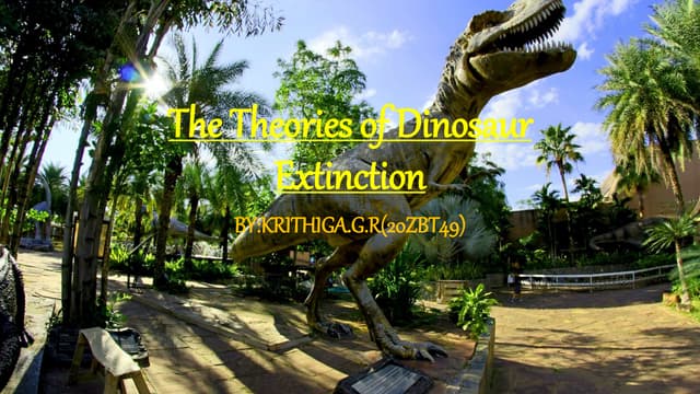 Extinction of the Dinosaurs.ppt