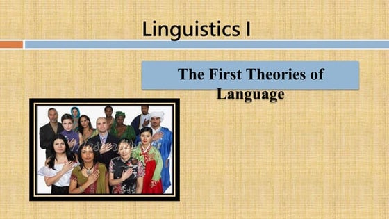 TheoriesOfTheOriginsOfLanguageAcquisition.pptx