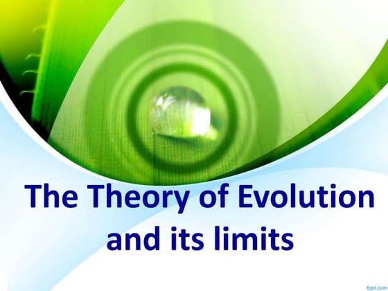 Theories of organic evolution | PPT