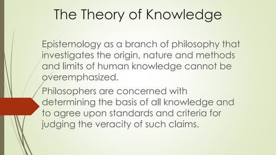 Sources of knowledge | PPTX | Religion & Spirituality
