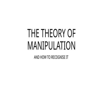 Thetheoryofmanipulationandhowtorecogniseit.pptx