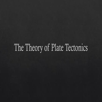 The Theory of Plate Tectonics lesson.pptx