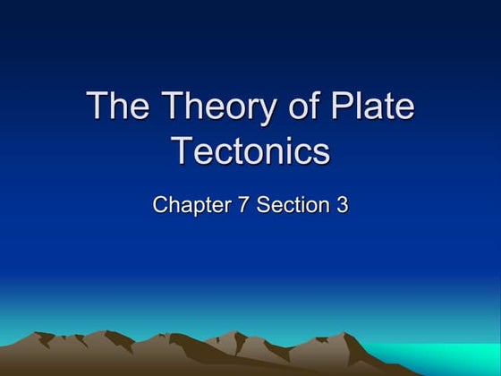 Types of tectonic movement | PPT