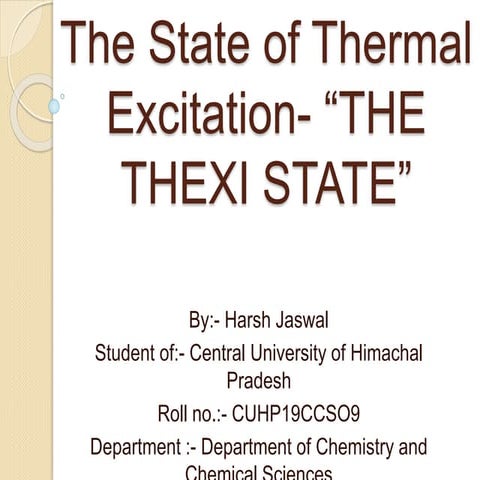 The thexi state | PPTX
