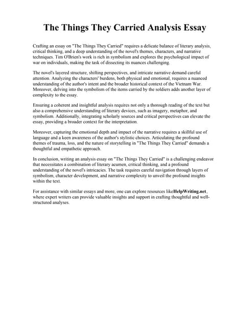 Essay On All Quiet On The Western Front.pdf