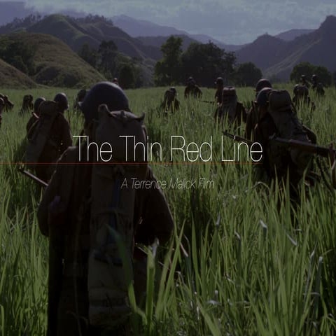 The thin red line presentation 1 | PPT