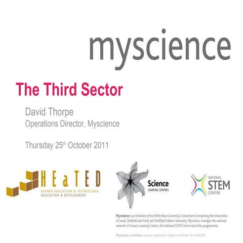 The Third Sector | PPT