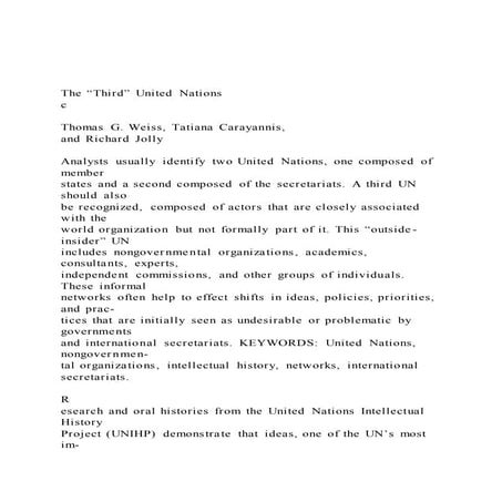 World Parliament | PPTX