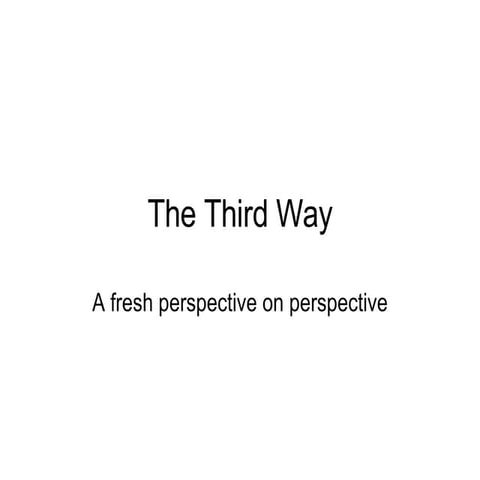 The Third Way | PPT