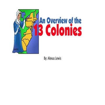 The 13 Colonies | PPT