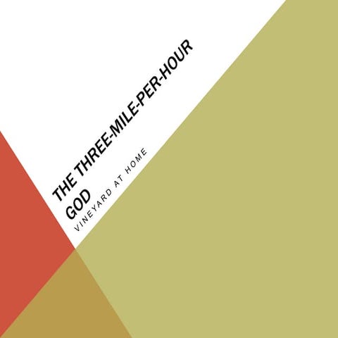 The three mile-per-hour god powerpoint | PPTX