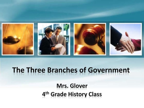 The Three Branches Of Government Power Point | PPTX