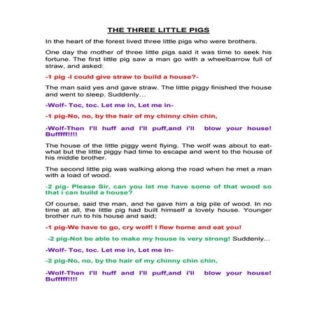 The Three Little Pigs | PPT