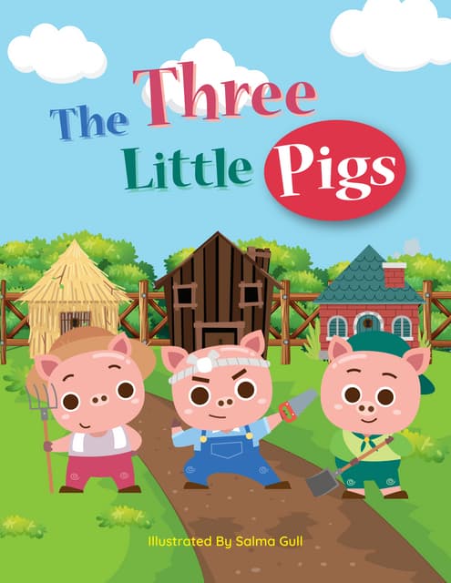 Three Little Pigs Printable Storybook The Three Little Pigs