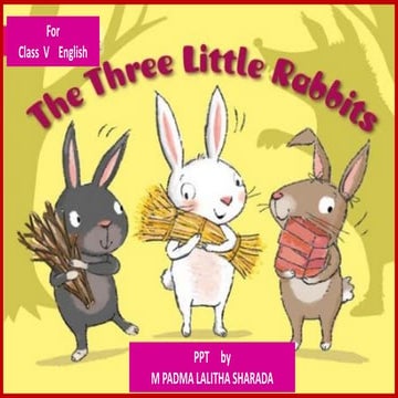 The Three Little Rabbits | PDF
