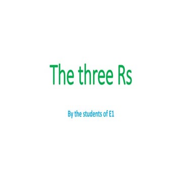 The three Rs.pptx