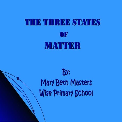 The 3 States of Matter | PPT