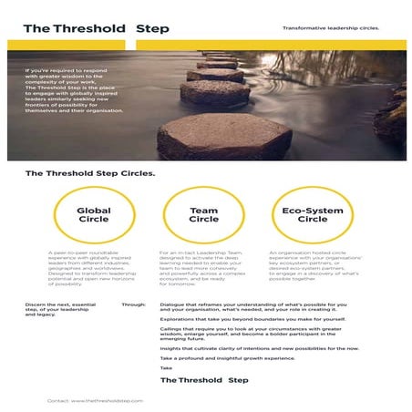 The Threshold Step Summary | PDF