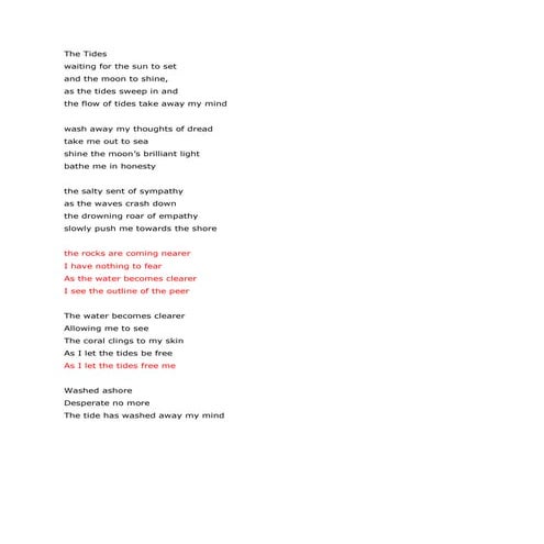 The Tides | DOCX | Geography | Science