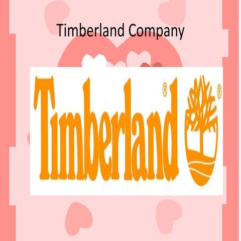 New creation of Timberland Company | PPT
