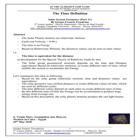 The time definition | PDF