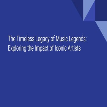 The Timeless Legacy of Music Legends_ Exploring the Impact of Iconic ...