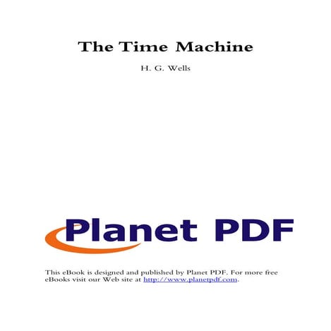 The Time Machine | PDF