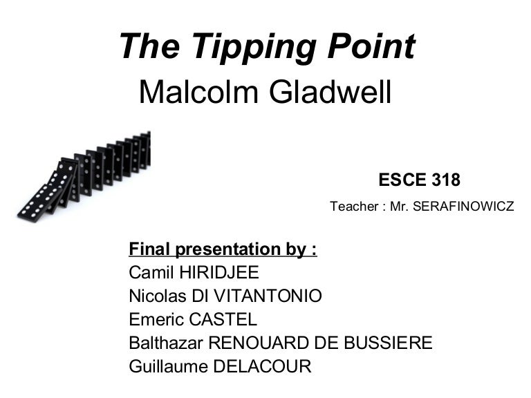 The Tipping Point - Final Presentation
