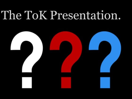 Tok ai presentation | PPT